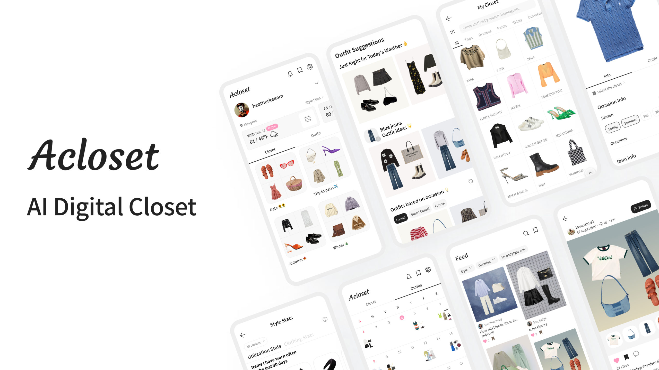 Acloset, le dressing intelligent - Gazellemag