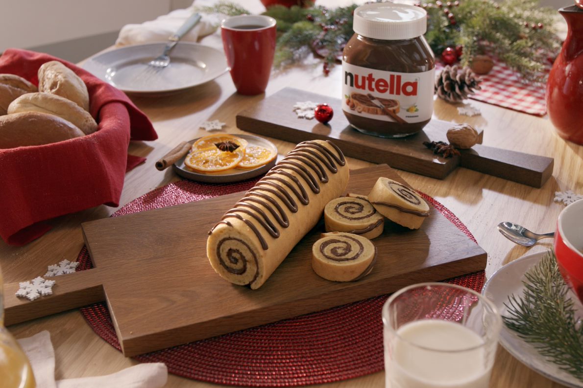 Recette : bûche roulée au nutella - Gazellemag